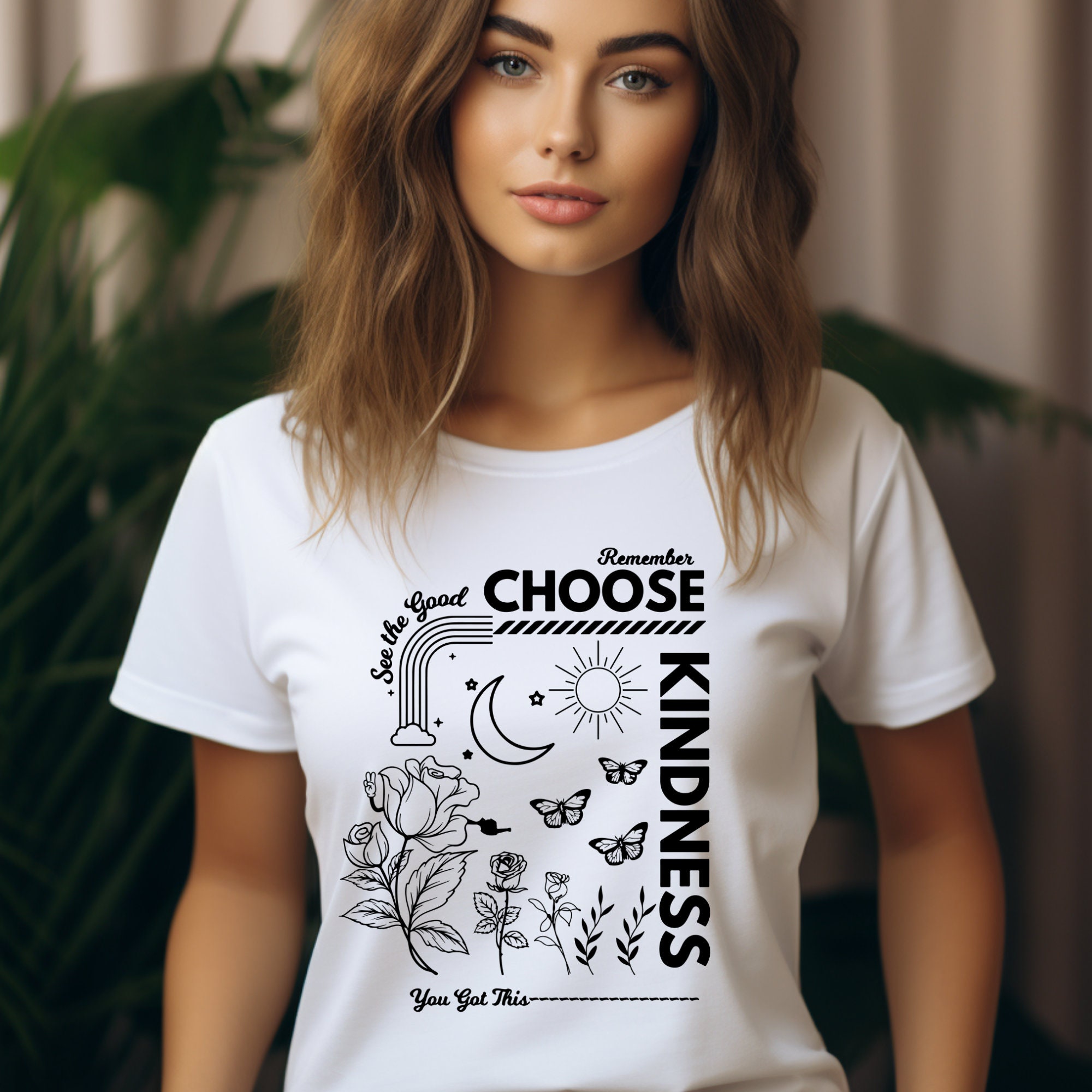 Kindness Svg, Choose Kindness Svg Png, Self Love Svg, Inspirational Svg ...