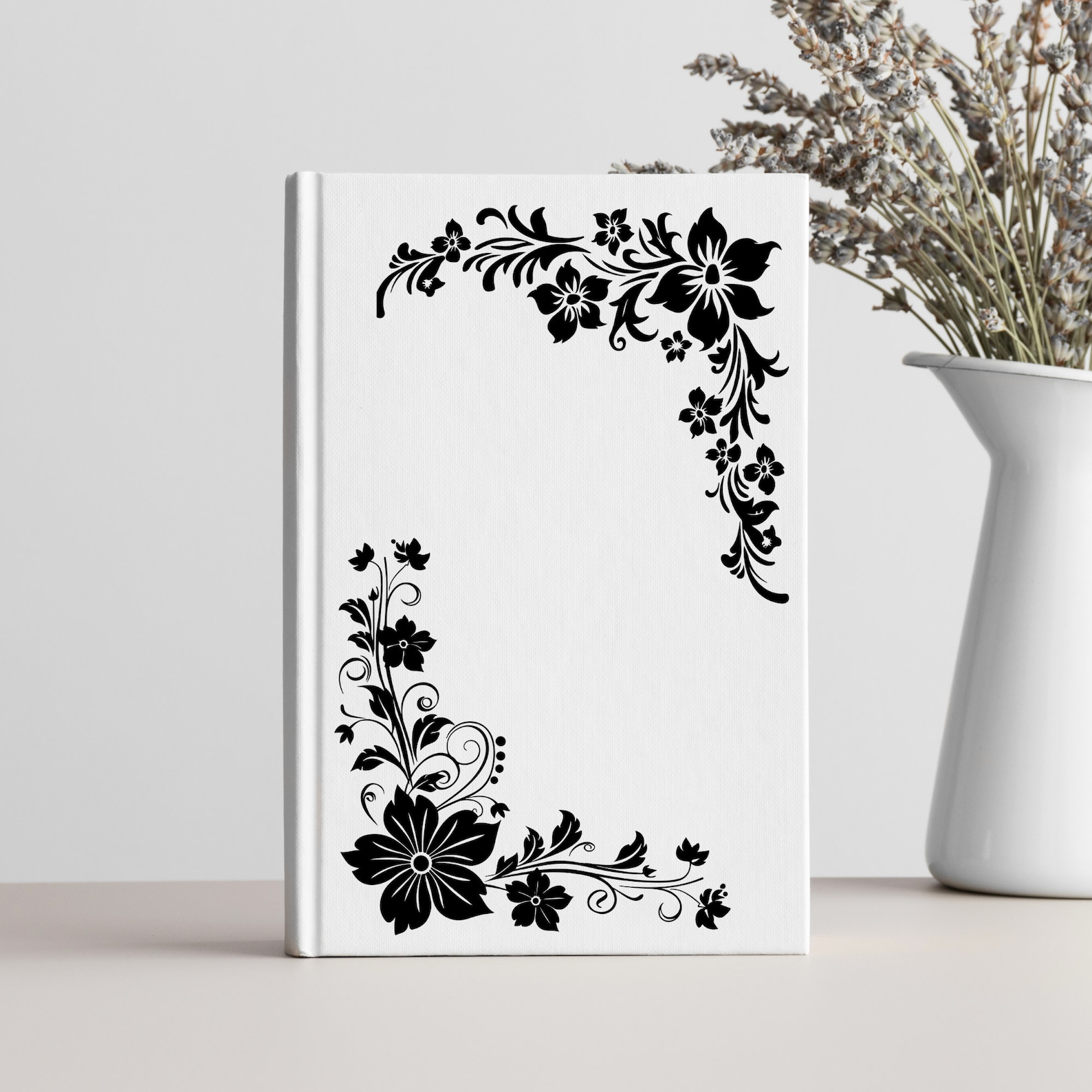 Flower Corner Svg Bundle, Flower Border Svg,floral Border Svg, Flower ...