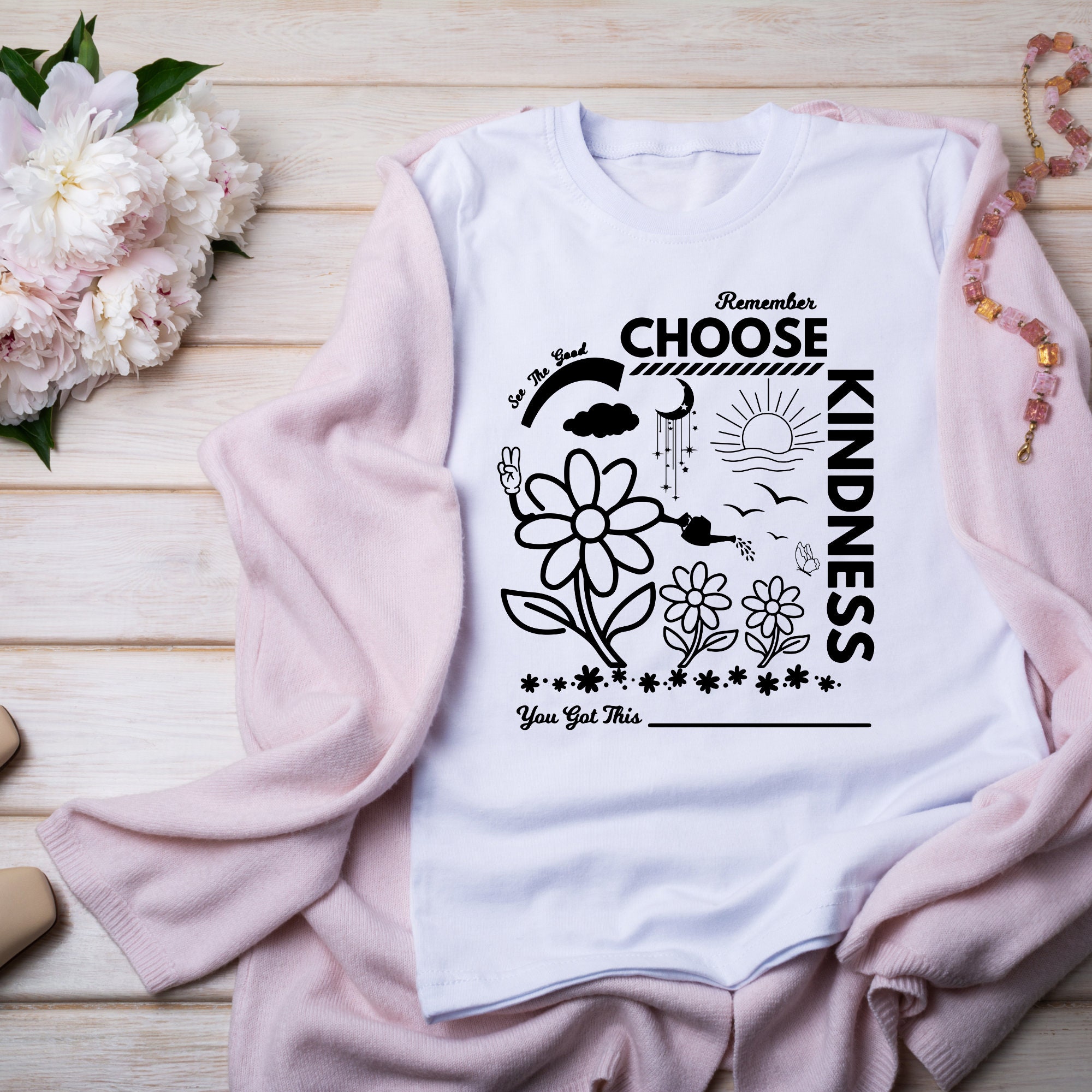 Choose Kindness Svg, Kindness Svg, Kindness Era Png, Kindness Shirt Svg ...