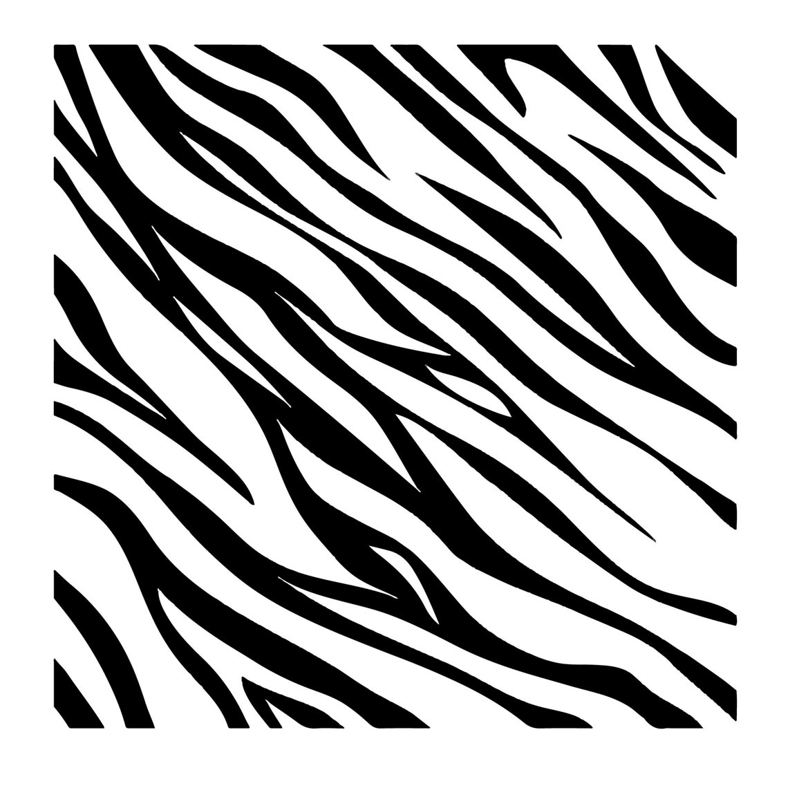Zebra Print Svg Bundle, Zebra Strips Svg, Animal Print Pattern Svg ...