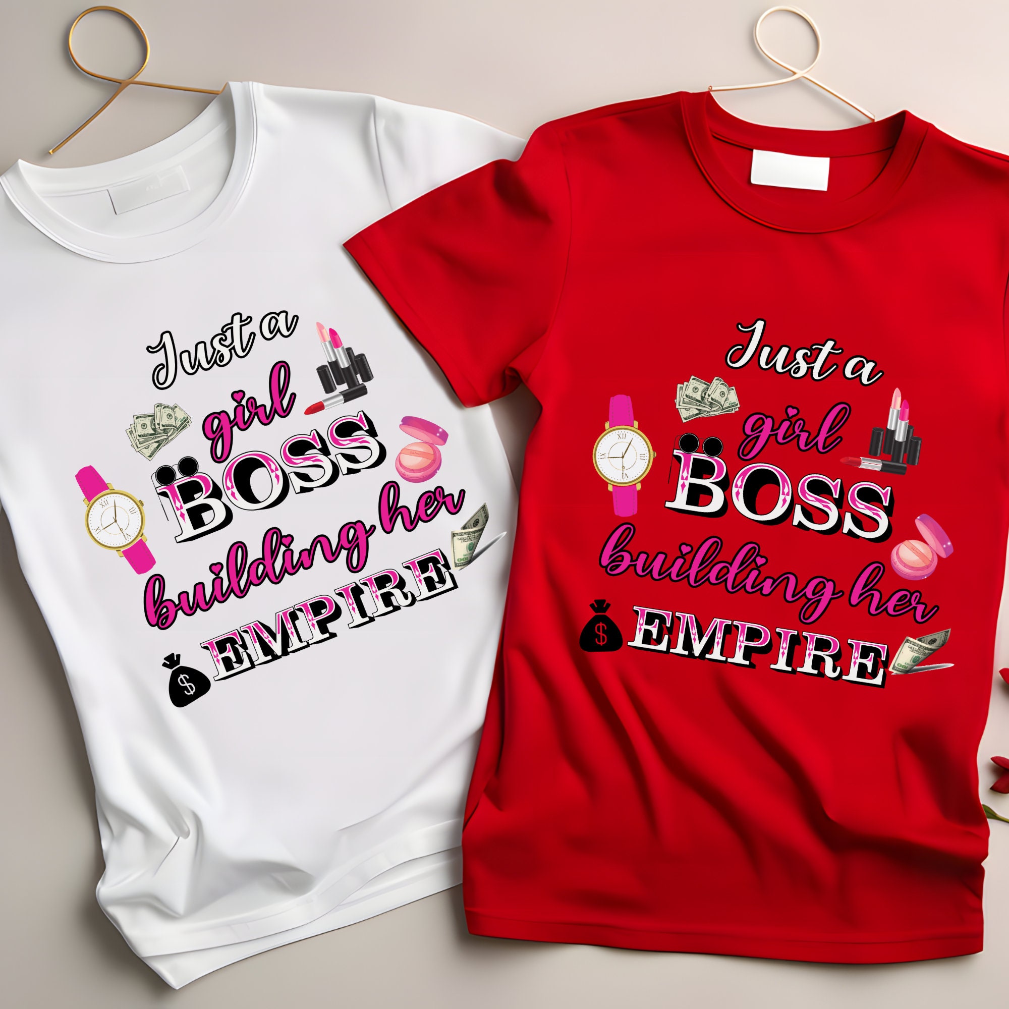 Just a Girl Boss Building Her Empire Svg Png, Girl Boss Svg, Empowered ...