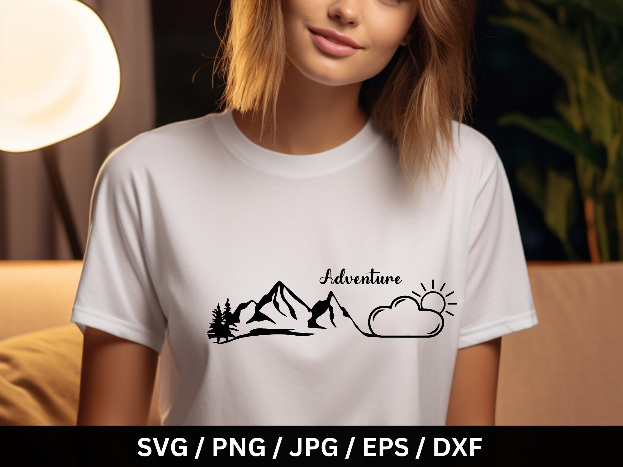 Mountain Adventure Svg Png, Outdoors Svg, Vacantion Svg, Adventure ...