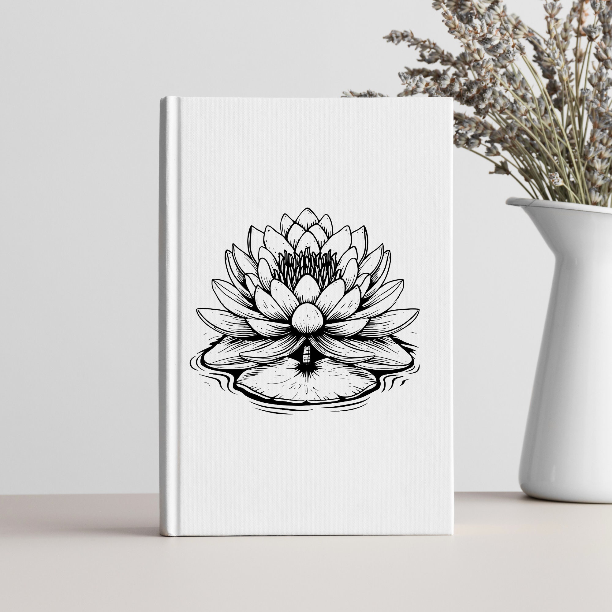 Water Lily Svg, July Birth Flower, Birth Month Flower Bouquet Svg ...