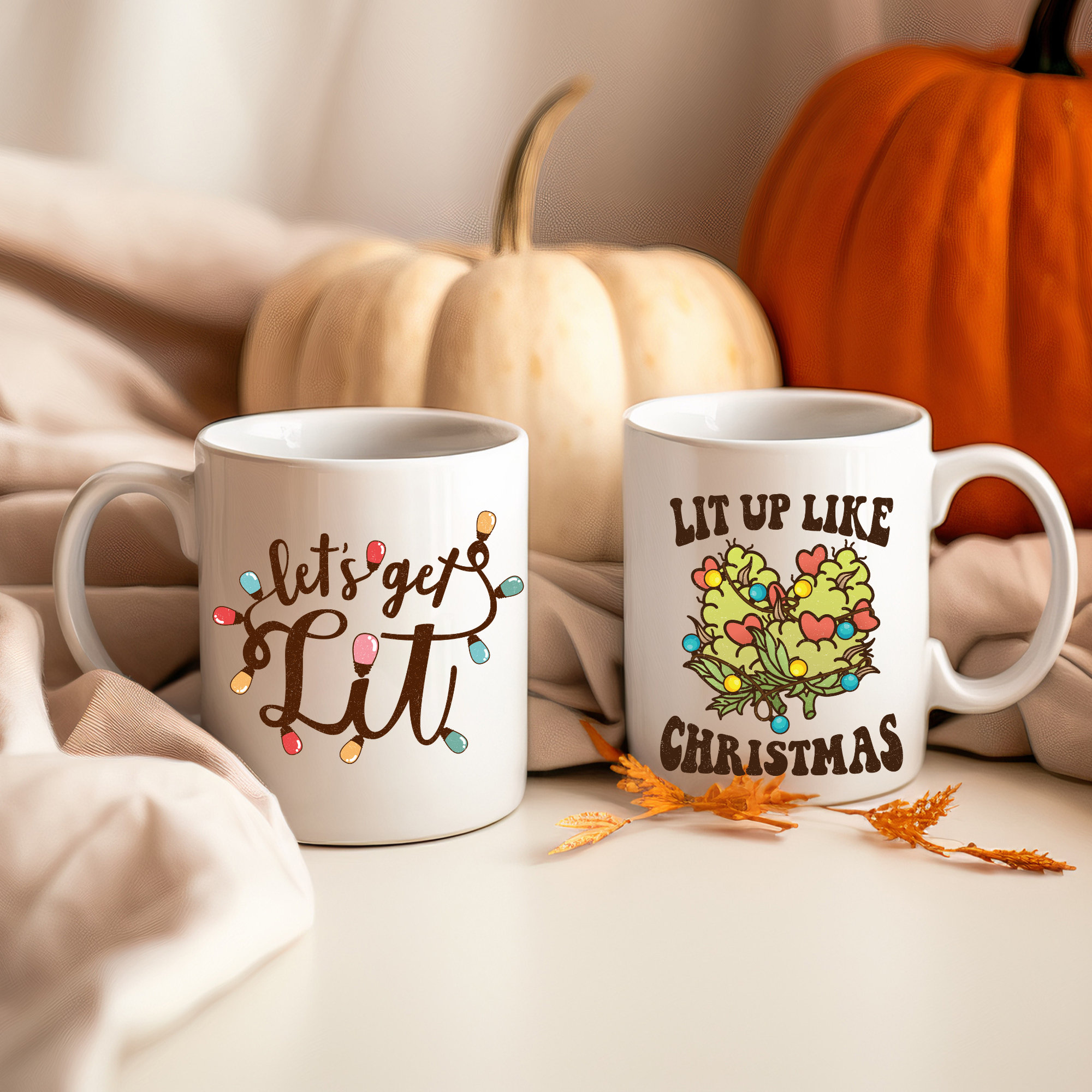 Weed Christmas Bundle Png, Funny Santa Png, Retro Christmas Bundle ...