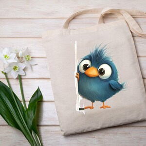 Quirky Peeking Animals Clipart Bundle, Humorous Whimsical Animal, Silly ...