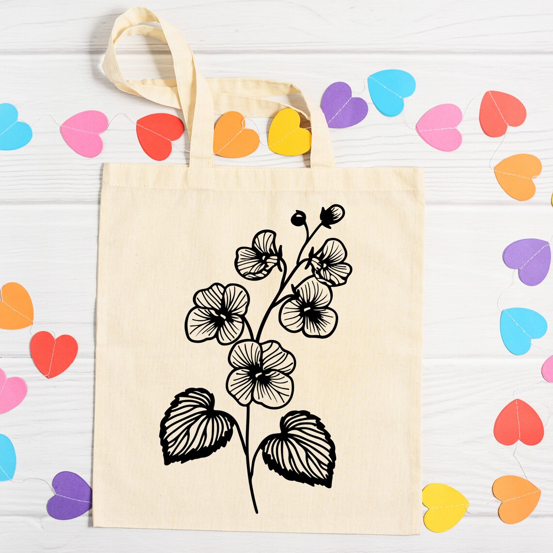 Violet Svg, February Birth Flower, Birth Month Flower Bouquet Svg ...