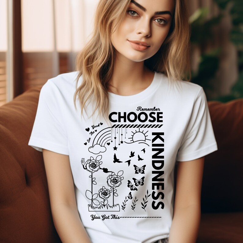Choose Kindness Svg, Kindness Svg, Kindness Era Png, Kindness Shirt Svg ...