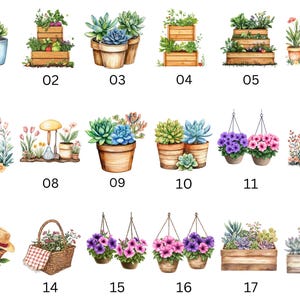 Gardening Clipart Bundle, Home Garden Png, Vintage Garden Tools ...