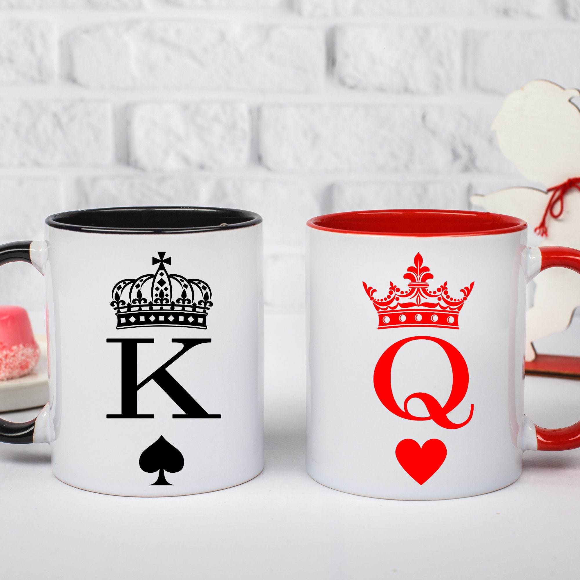 King and Queen Svg Png, Playing Card King Queen Svg,couples Shirt ...
