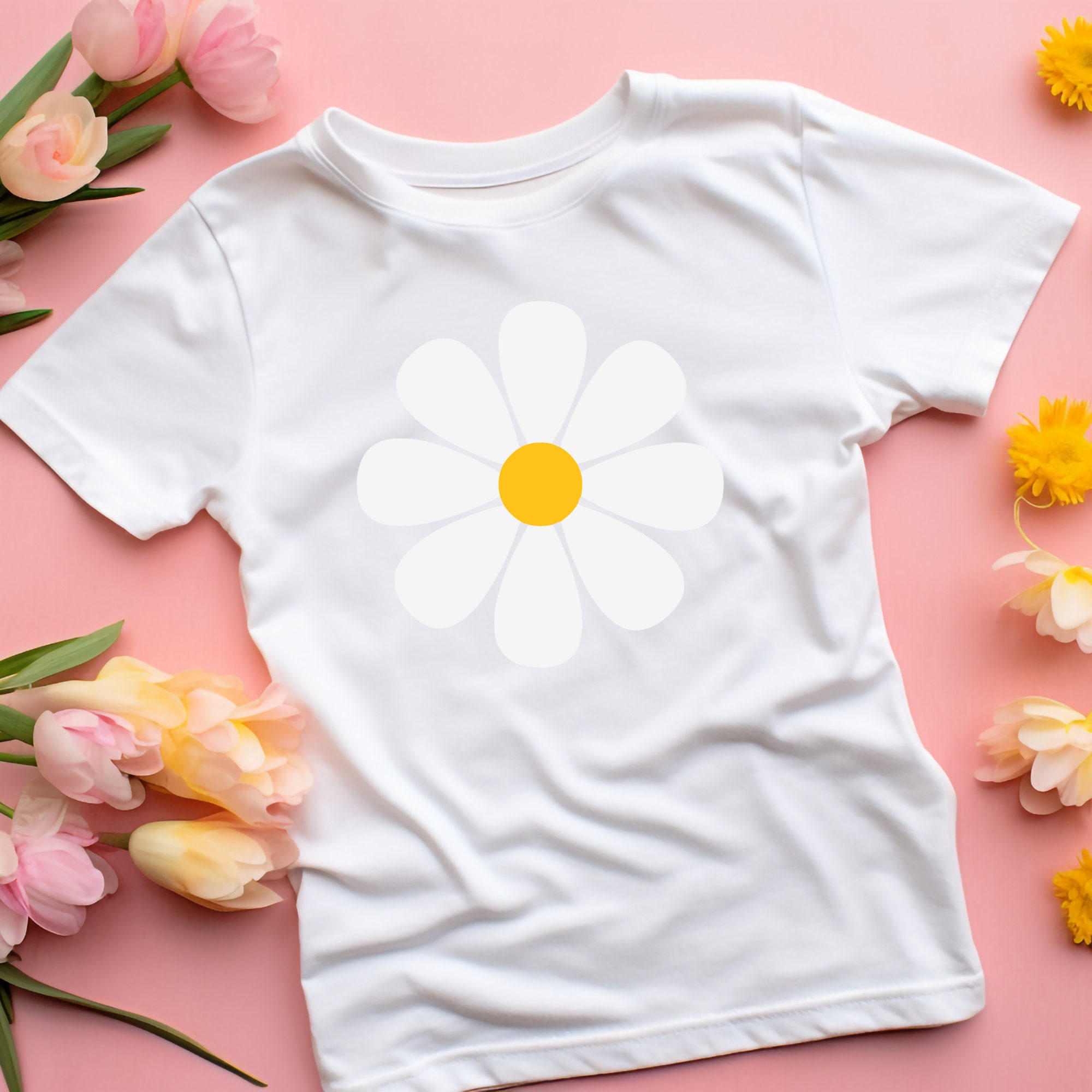 Daisy Svg Bundle, Daisy Flower Svg, Spring Summer Svg Png Files, Daisy ...