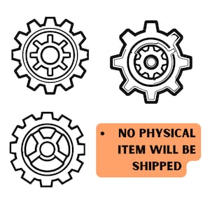 Gear Svg, Gears Svg Bundle, Cogs and Gears Svg, Gear Cogs Dxf ...