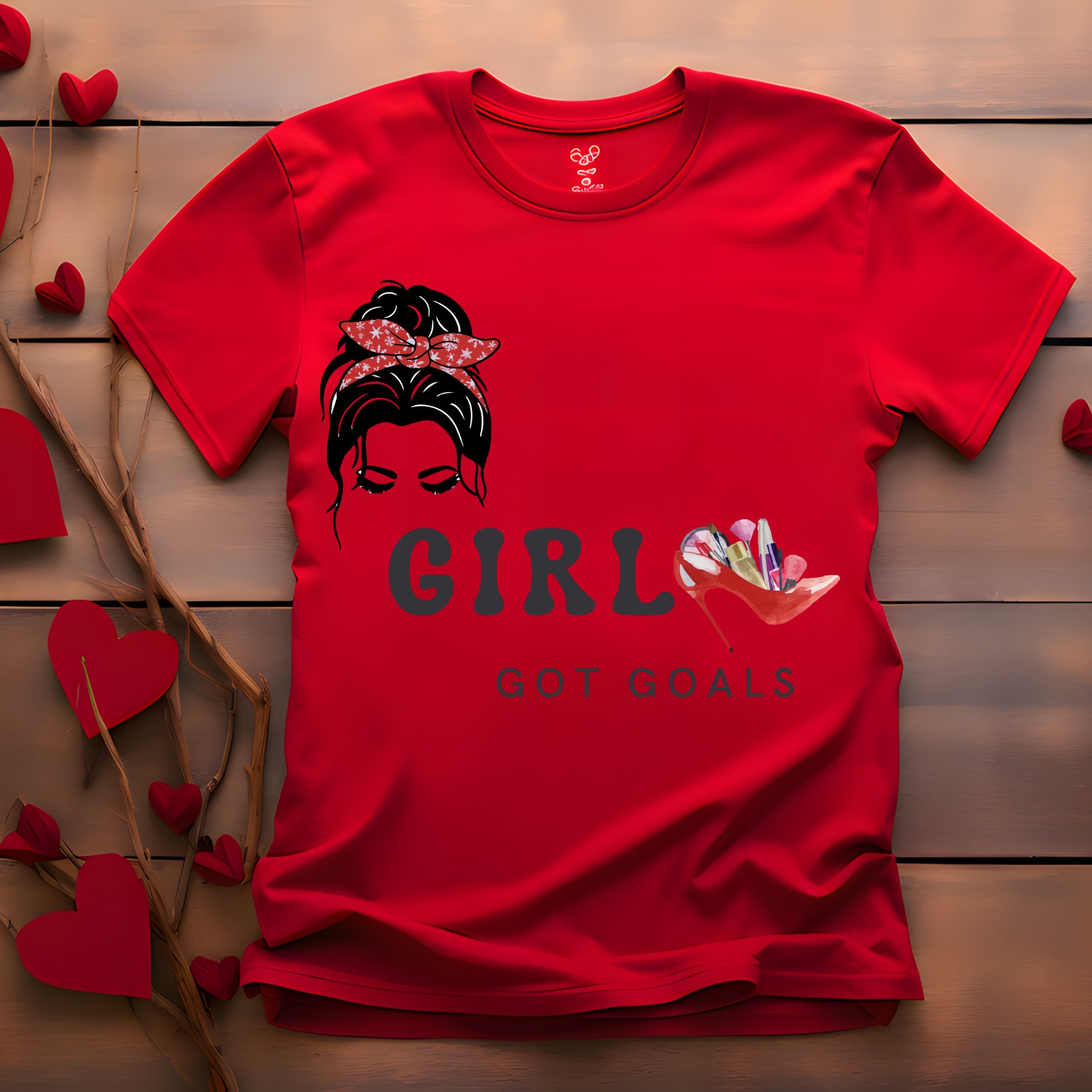 Girl Got Goal Svg and Png, Empowering Quote for Ambitious Women Digital ...