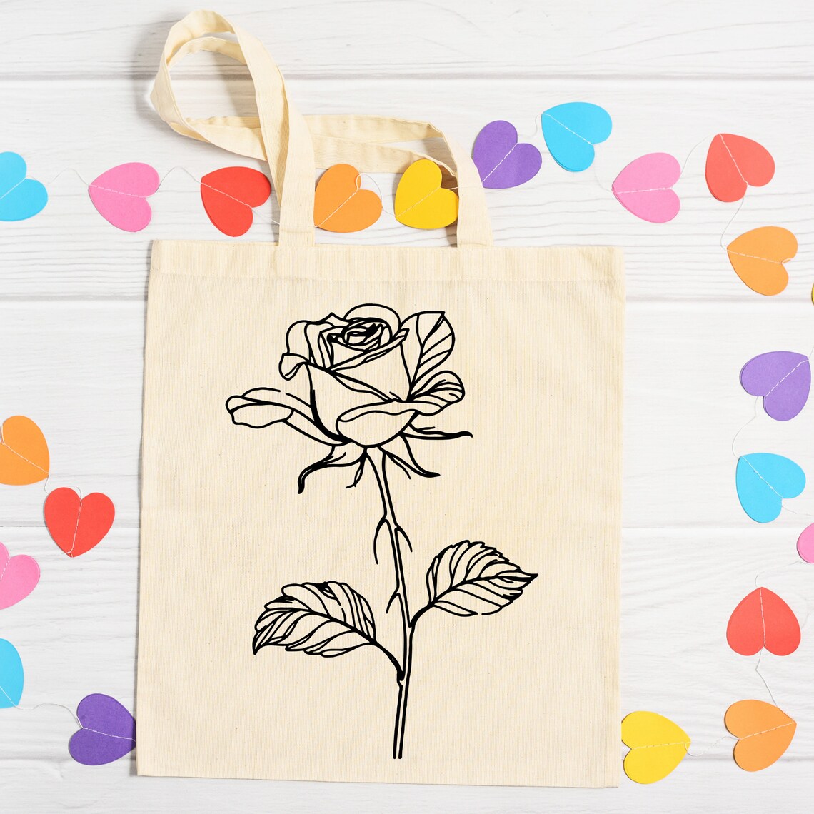 Rose Svg, Rose Svg File for June Birth Month, June Birth Flower, Birth ...