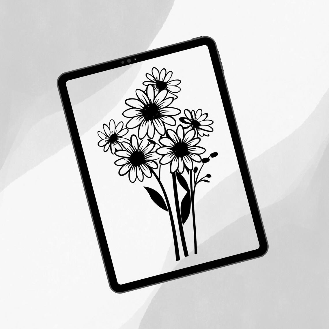 Daisy Svg, Daisies SVG File for April Birth Month, April Birth Flower ...