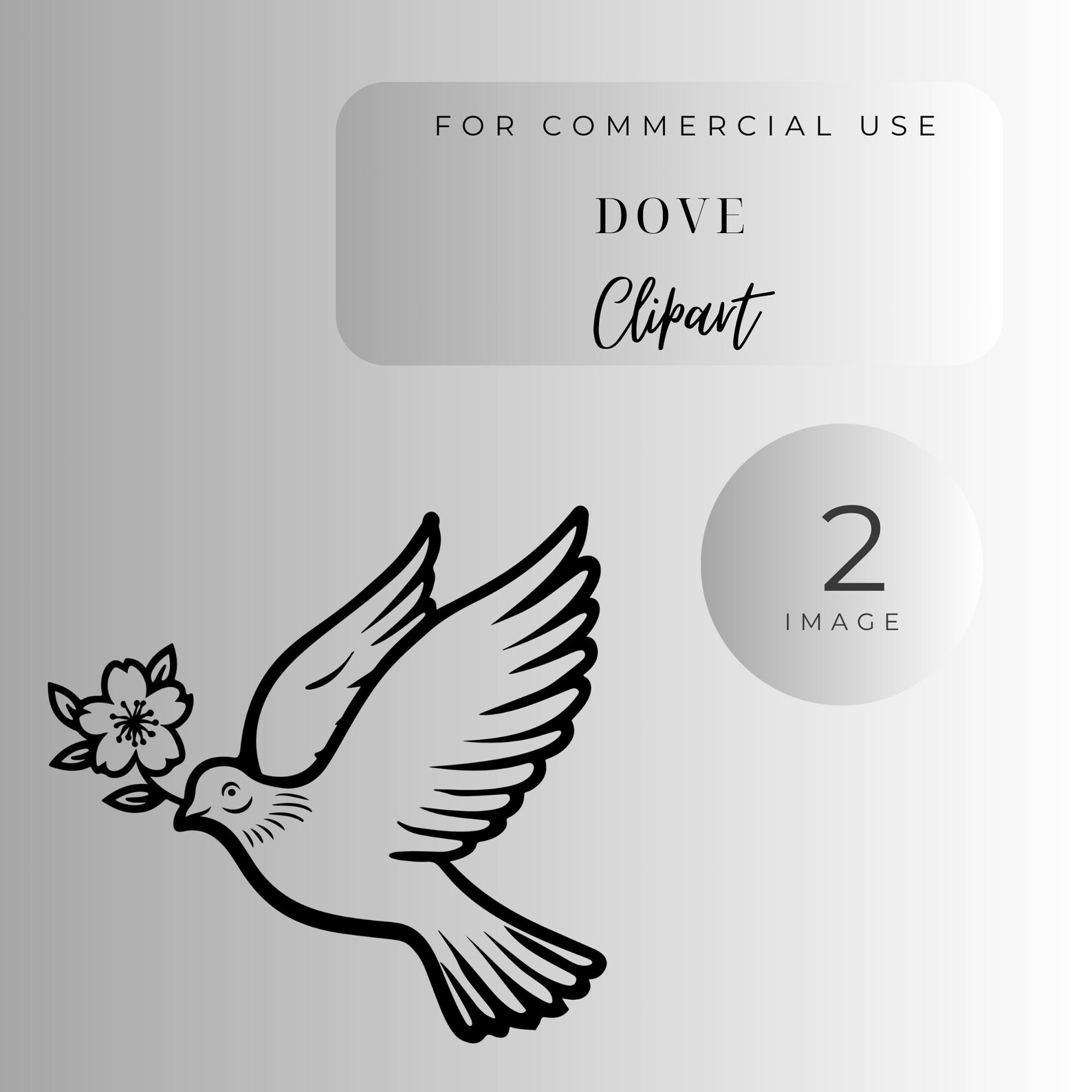 Pigeon Bundle Svg, Dove Svg, Dove Silhouette, Dove With Olive Branch ...