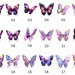 Butterfly Clipart Bundle, Butterfly Png, Purple Butterfly Clipart ...