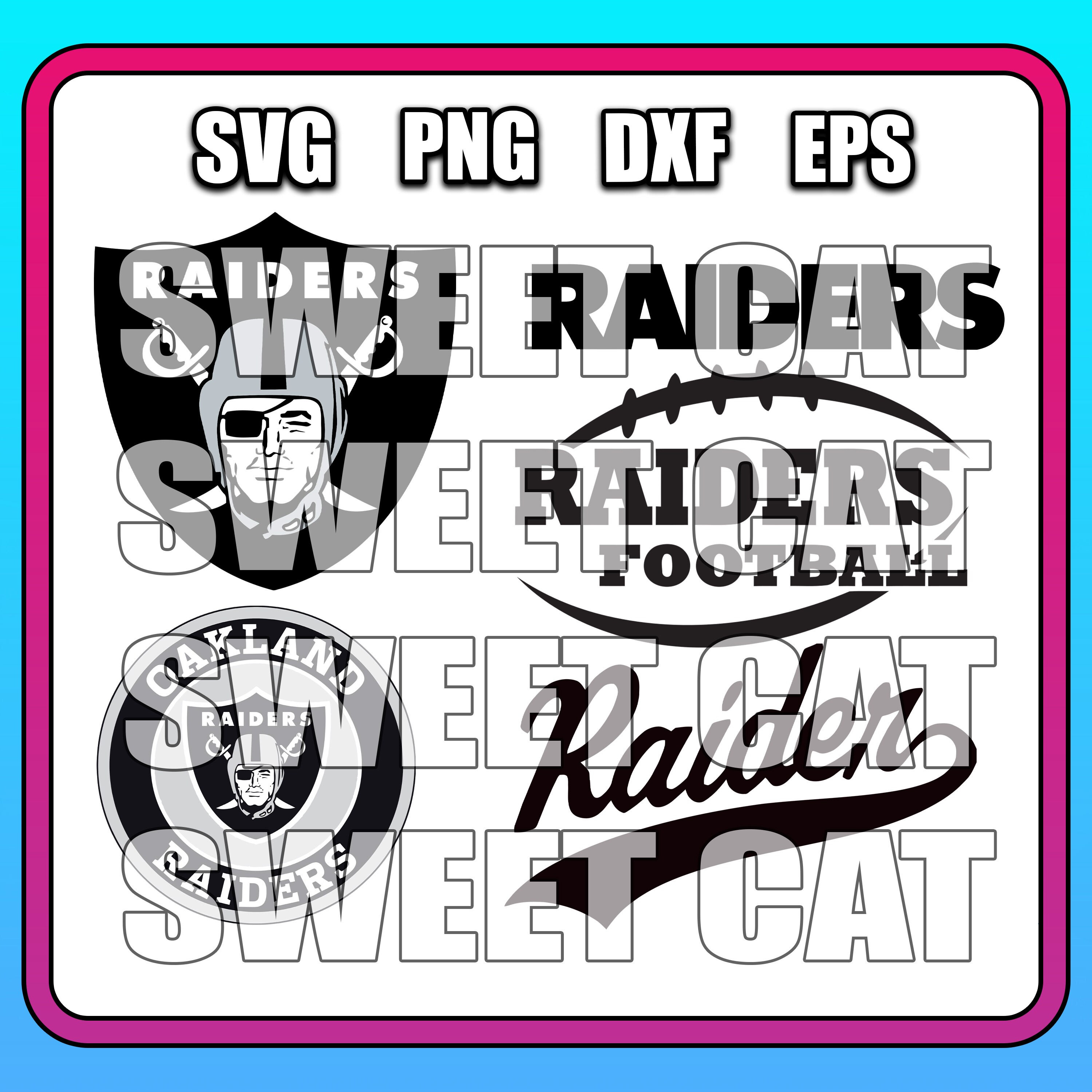 Raiders Cute Logo Tags