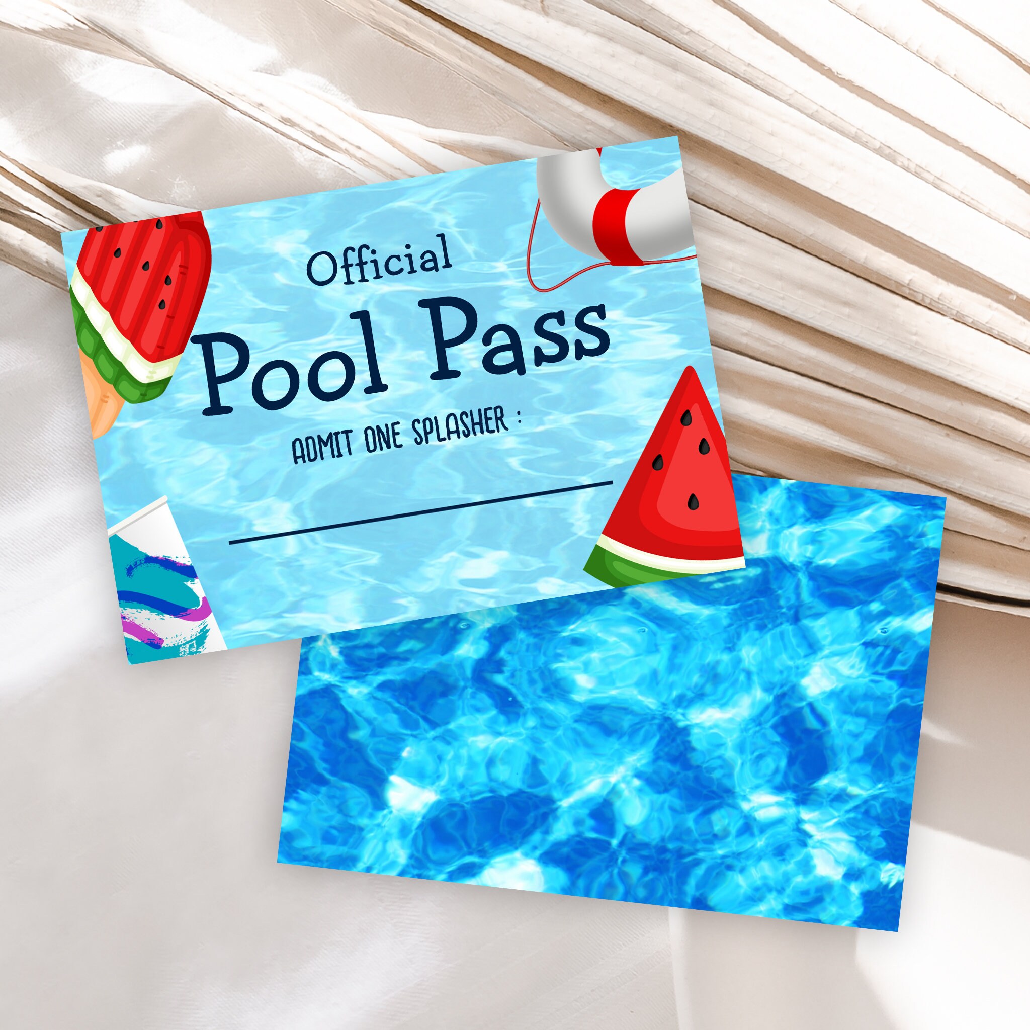 Bruh Pool Party Invitation Template Printable Summer Birthday Party ...