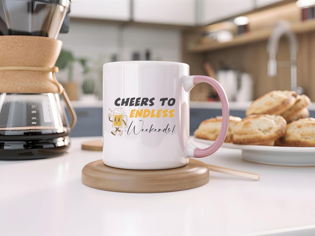 Funny Retirement Mug: Cheers to Endless Weekends - Etsy