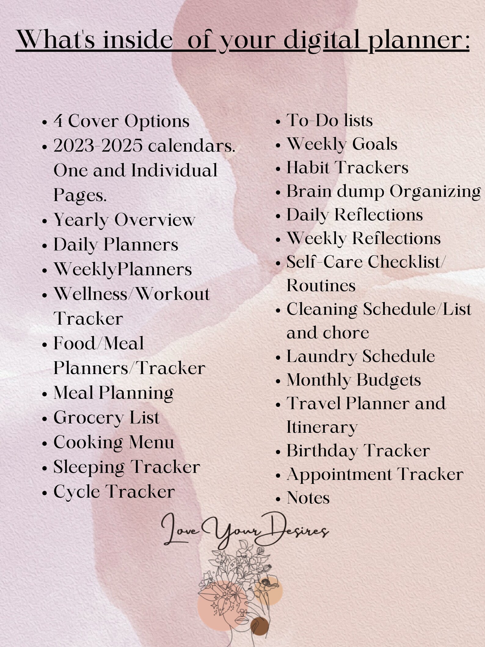 Printable Life Planner, Printable Planner, Self-care, Journal Prompts ...