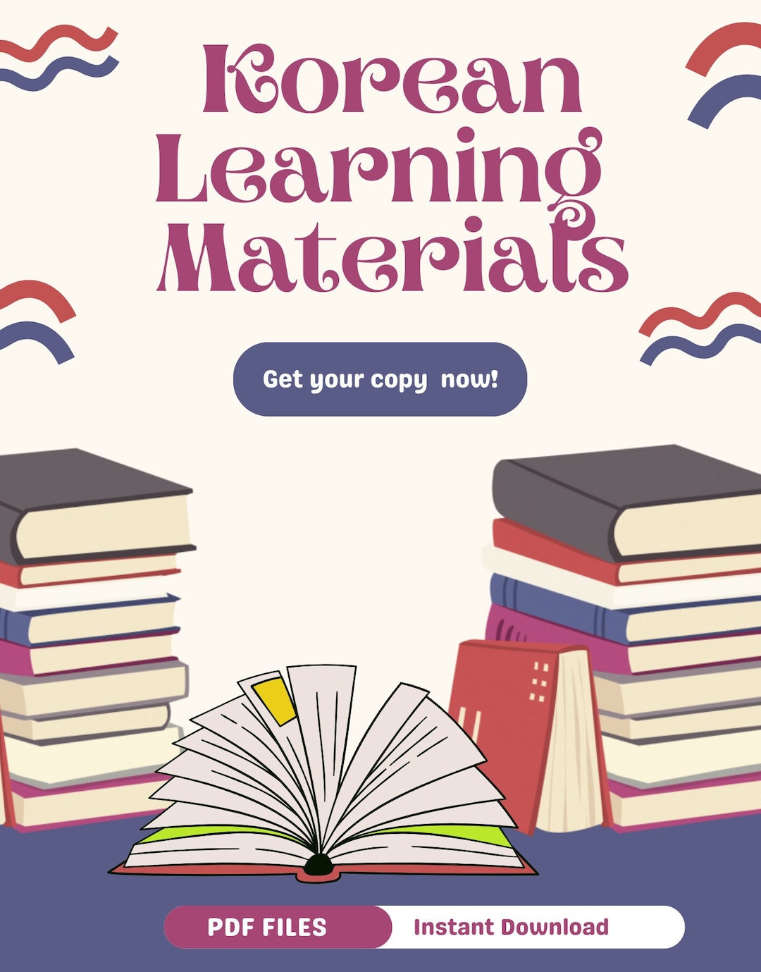 Korean Learning Materials ebooks - Etsy