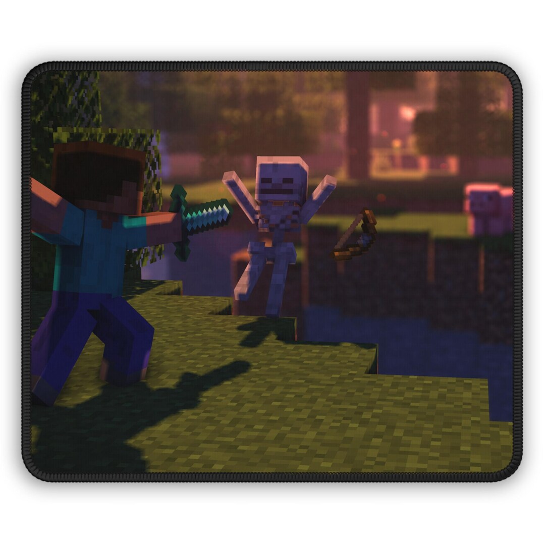 Minecraft Gaming Mouse Pad, Video Game Mousepad, Computer Accessories ...
