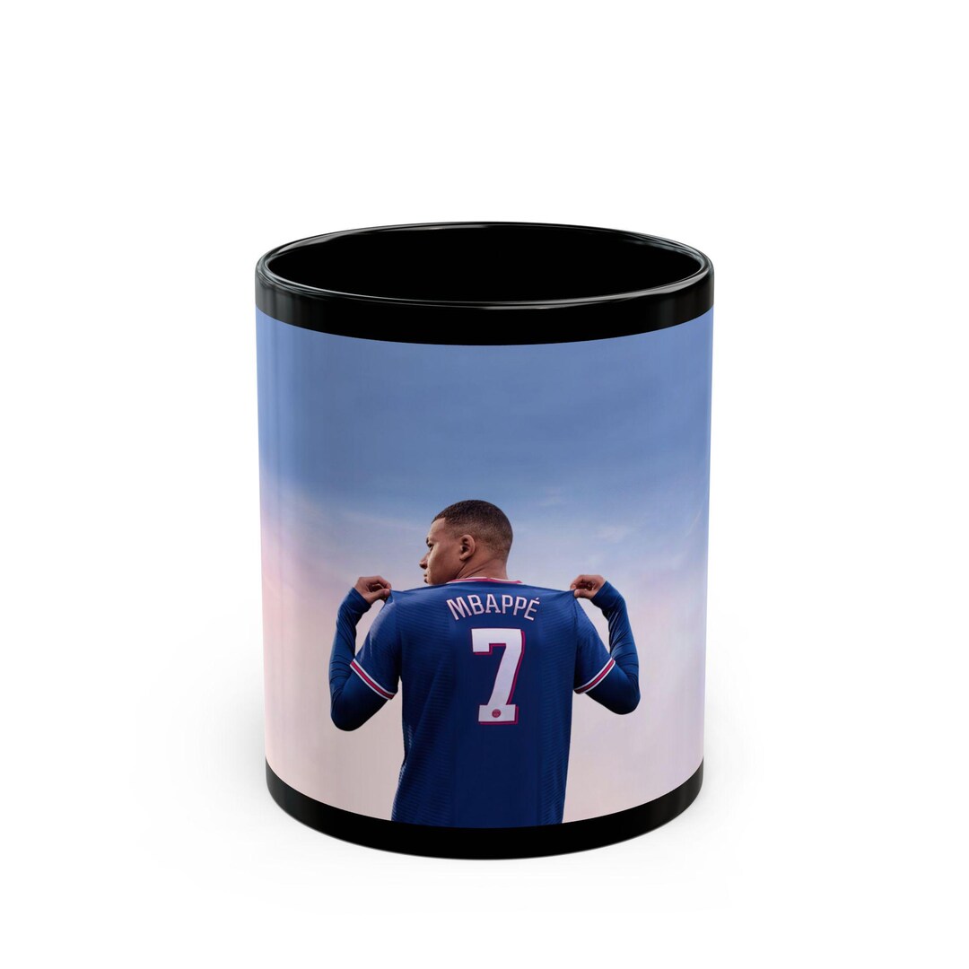 Kylian Mbappe Mug, Soccer Player Gift, Football Fan Cup, Sports Lover ...
