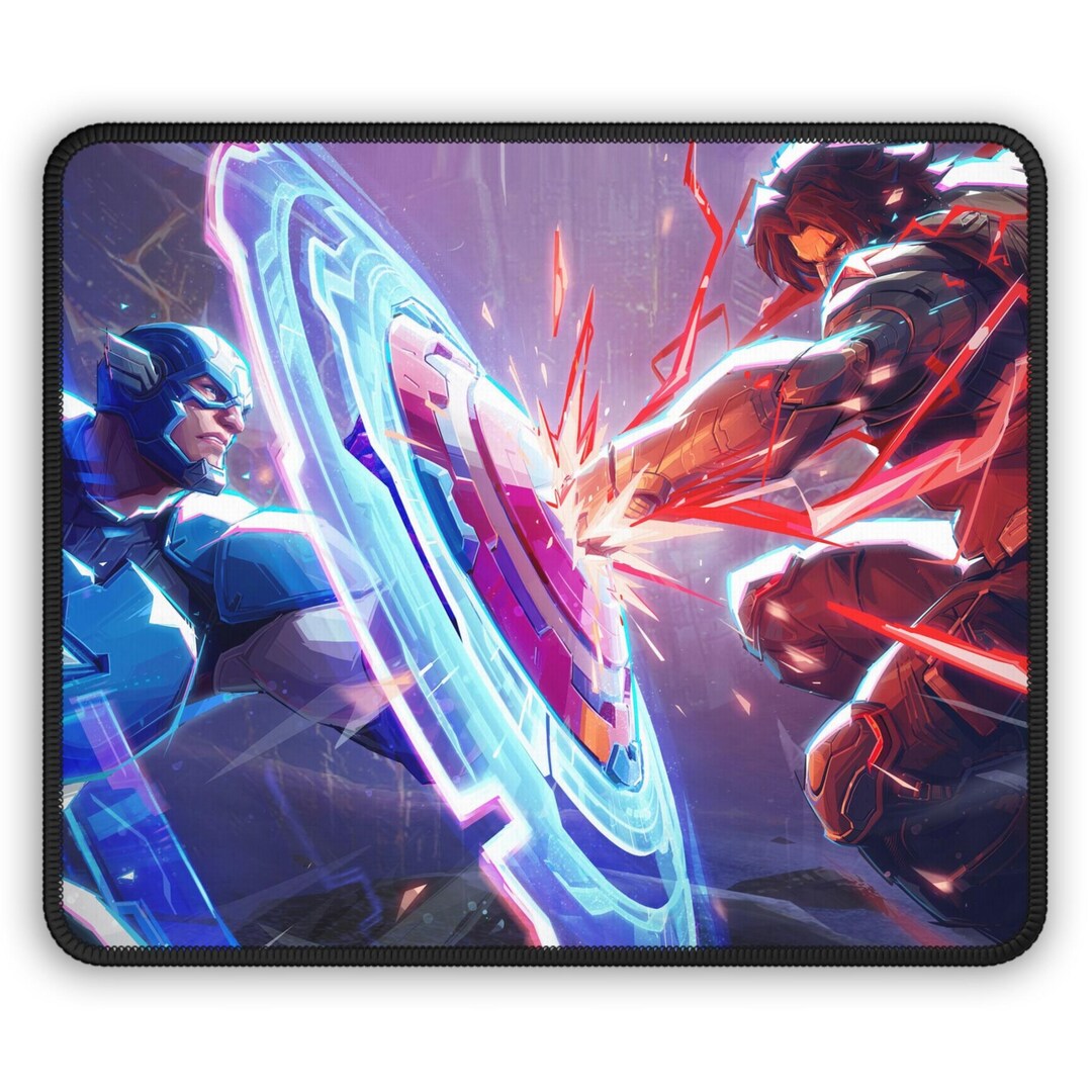 Marvel Rivals Gaming Mouse Pad, Avengers Mouse Mat, Superhero Desk Pad ...