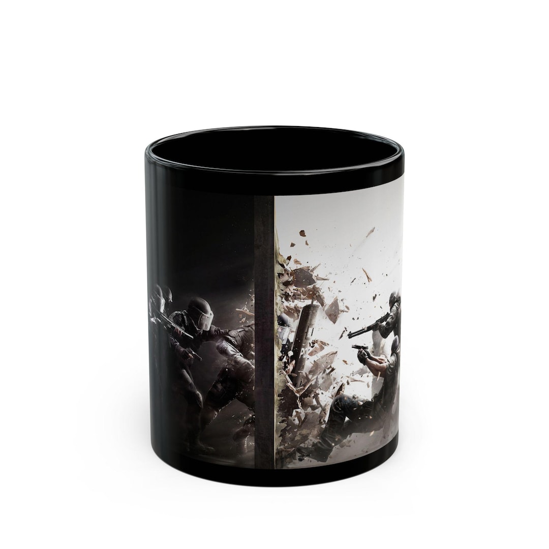R6 Mug, Rainbow Six Siege Coffee Cup, Gaming Gift, Video Game Tea Mug ...