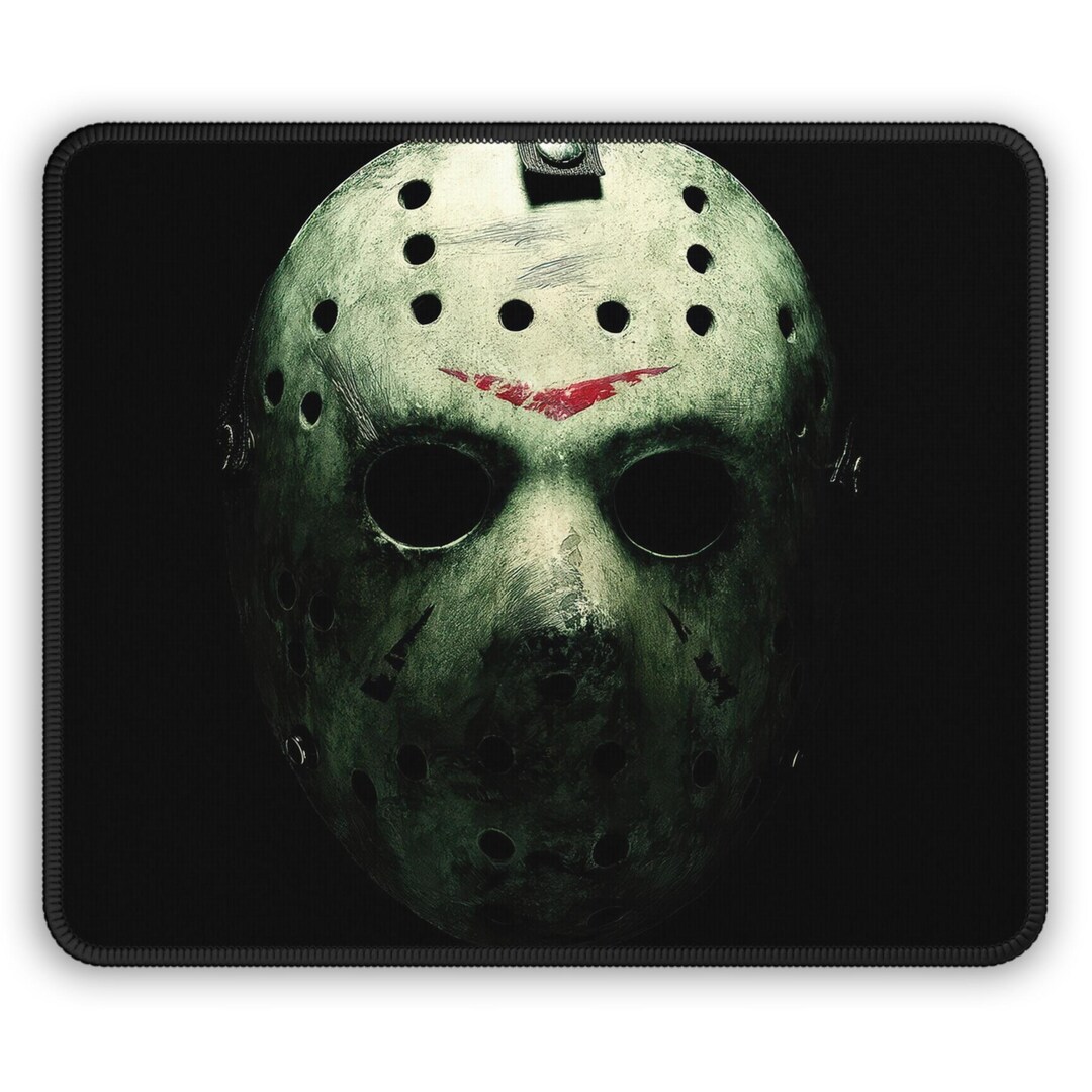 Horror Gaming Mouse Pad, Friday the 13th Jason Voorhees Mousepad, Scary ...