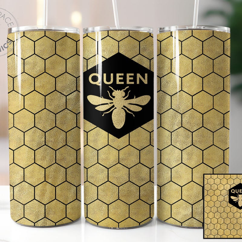 Queen Bee Tumbler - Etsy