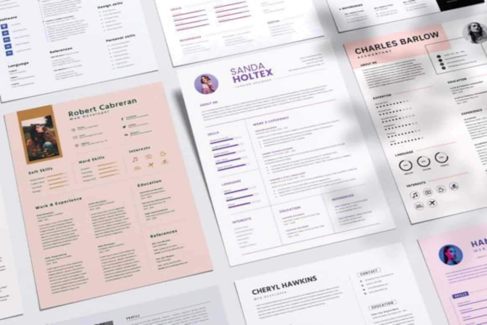 1000 Resume Templates BUNDLE, Digital Products - Etsy