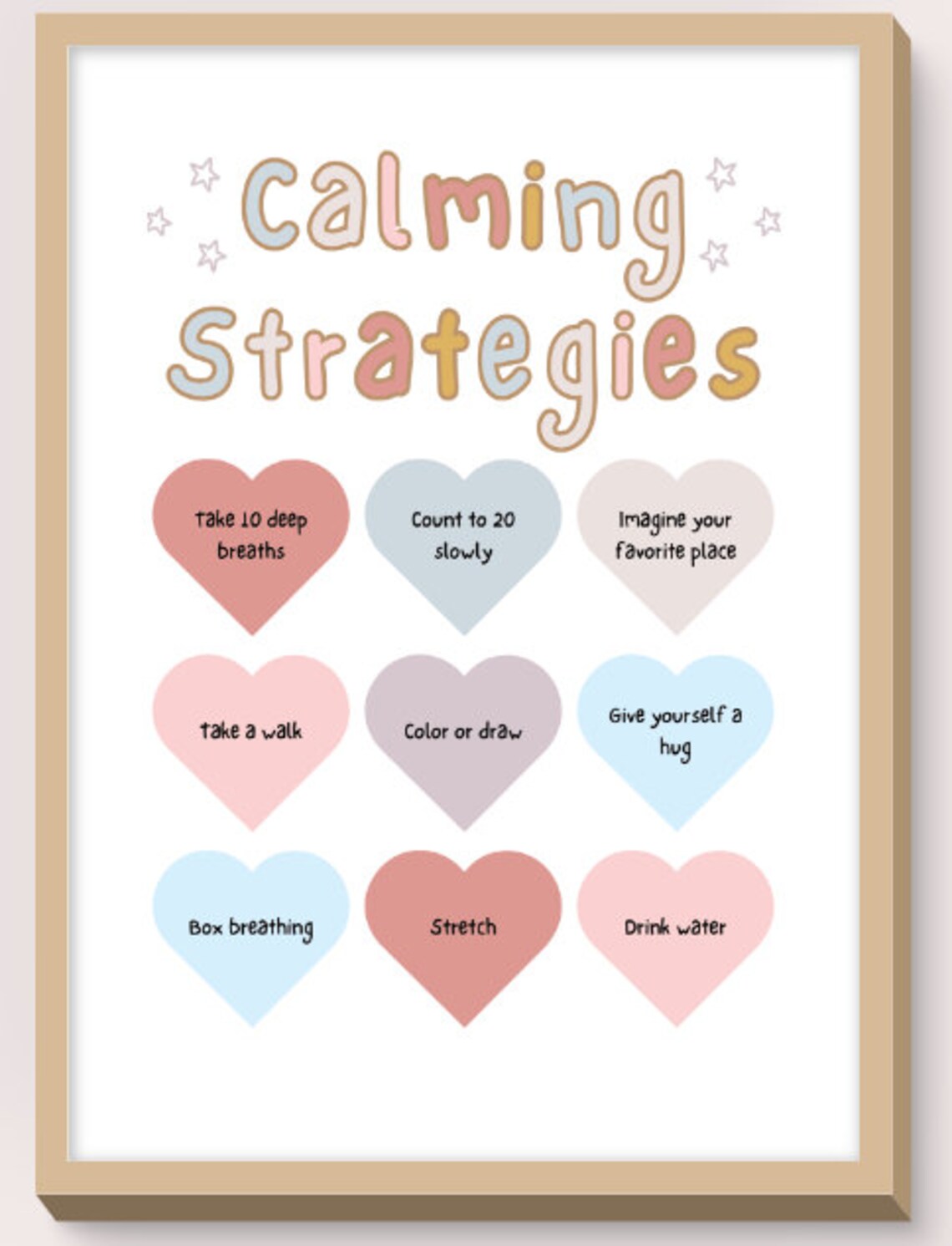 Calming Corner Posters Bundle - Etsy