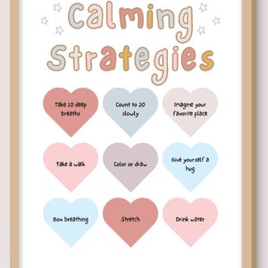 Calming Corner Posters Bundle - Etsy