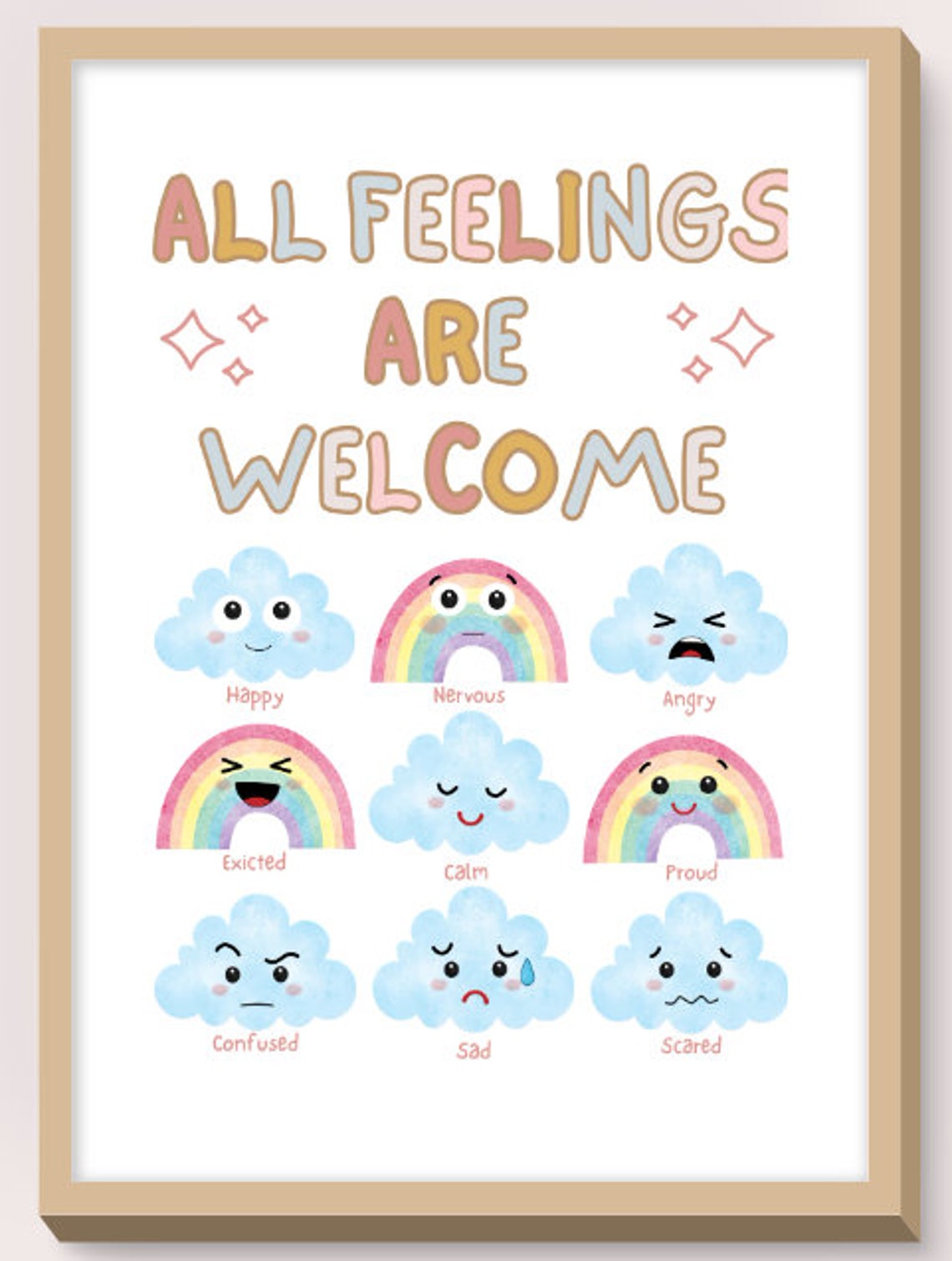 Calming Corner Posters Bundle - Etsy