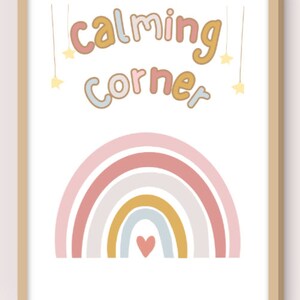 Calming Corner Posters Bundle - Etsy