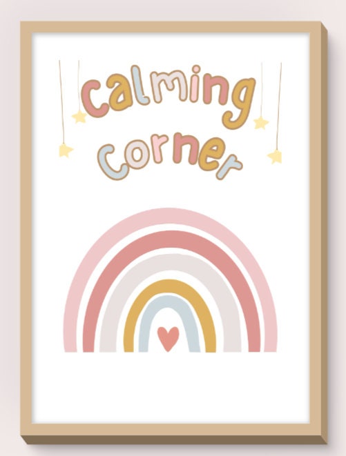 Calming Corner Posters Bundle - Etsy