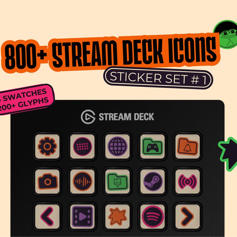 Stream Stickers - Etsy