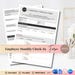 Employee Monthly Check-in Form: Customizable Performance Review ...