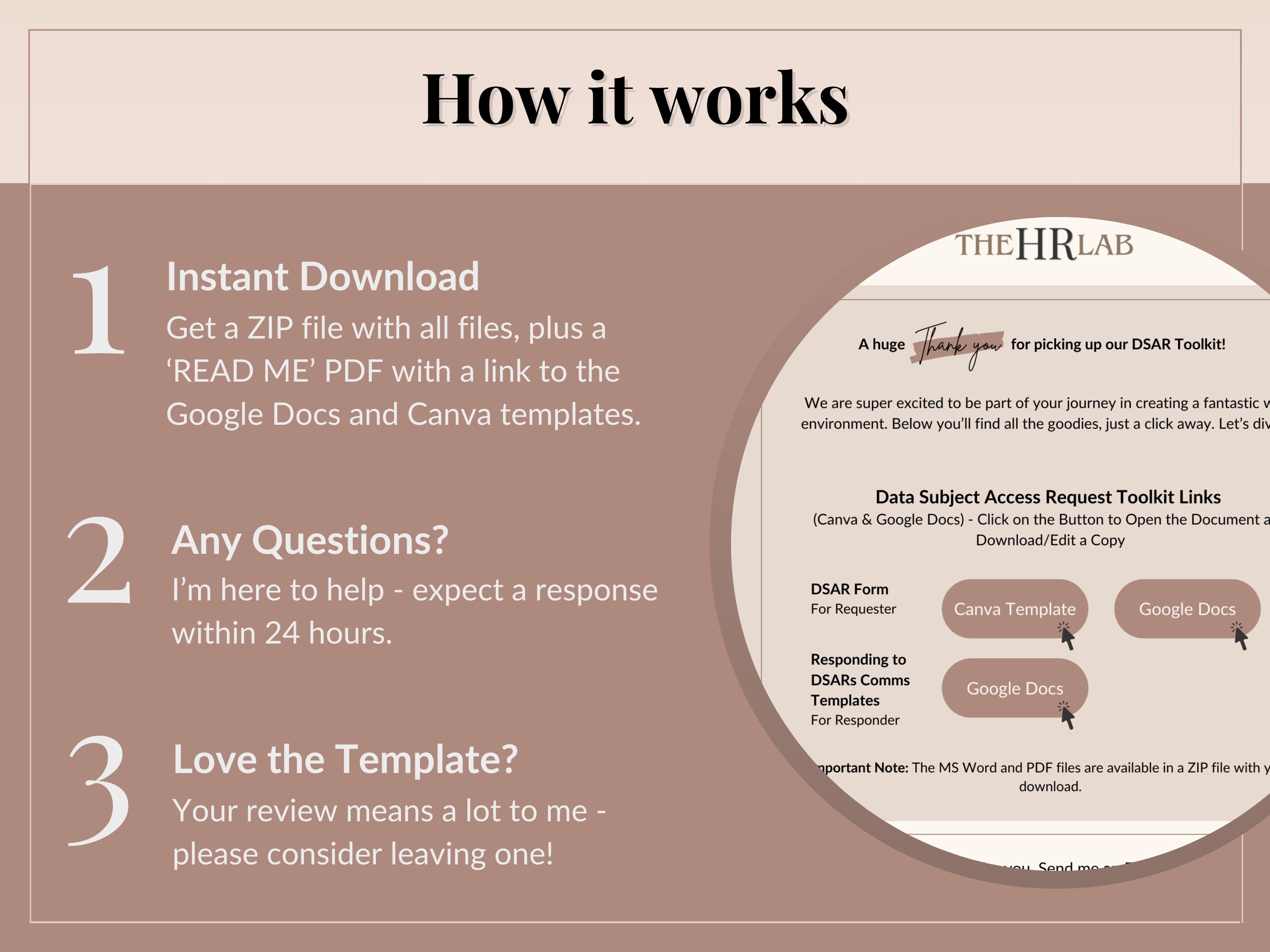 Customisable DSAR Toolkit Data Subject Access Request Form and Response ...
