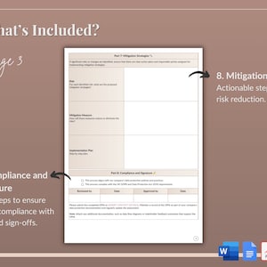 Customisable Data Protection Impact Assessment Tool DPIA Template ...