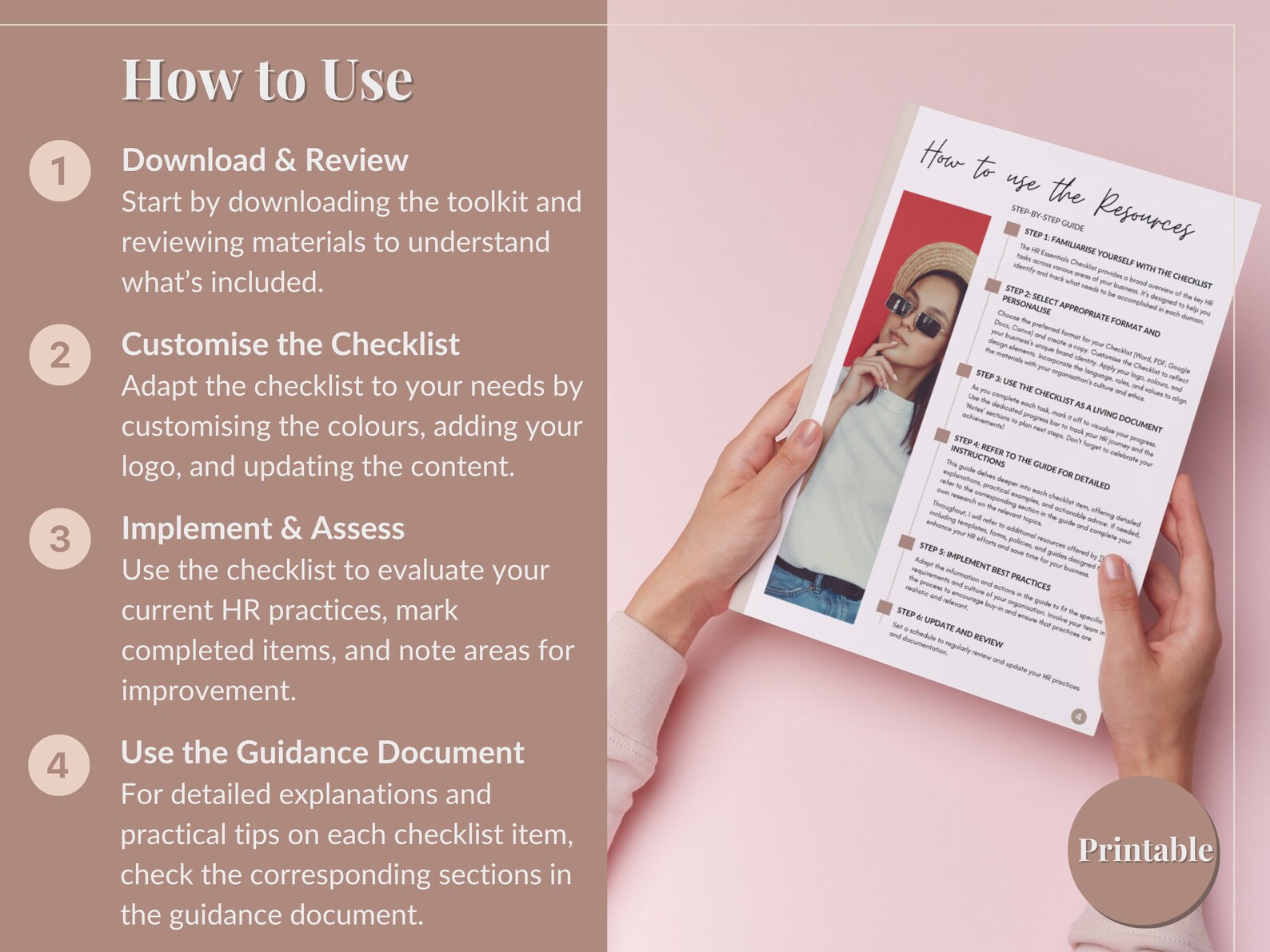 HR Essentials Checklist New Business Guide Worksheet 48-step HR Tasks ...