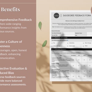 Employee Performance 360-degree Feedback Form Performance Evaluation ...