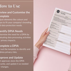 Customisable Data Protection Impact Assessment Tool DPIA Template ...