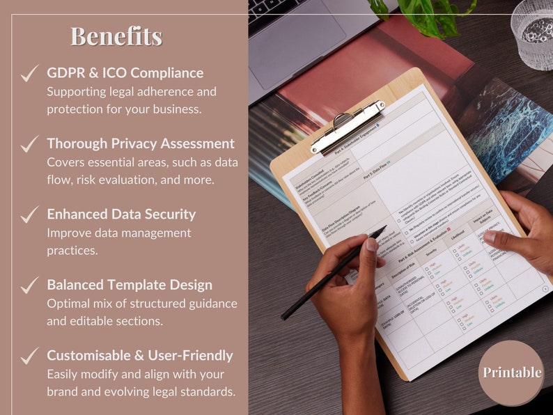 Customisable Data Protection Impact Assessment Tool DPIA Template ...