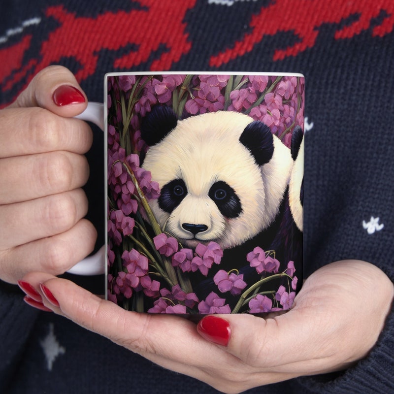 Panda Mug - Etsy