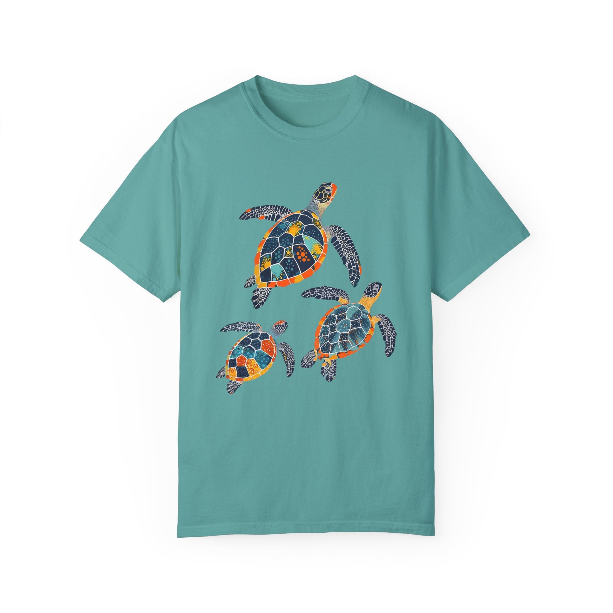Turtle Shirt Sea Turtle Shirt Aesthetic Tee Unique Turtle Shirt Ocean ...