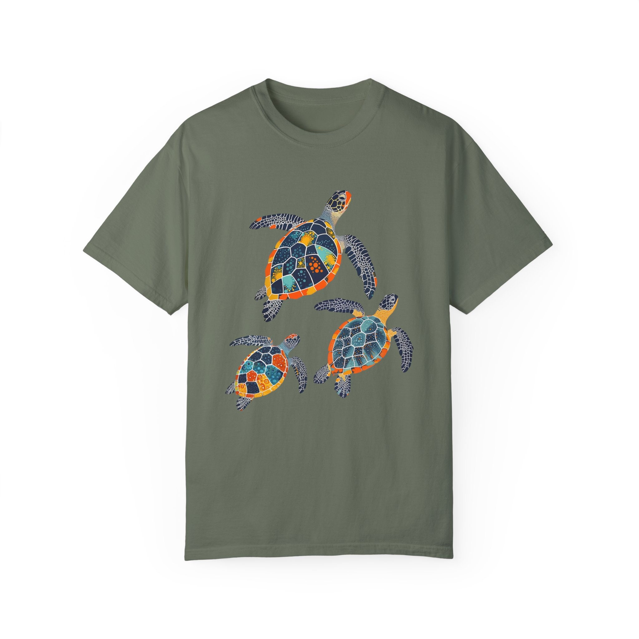 Turtle Shirt Sea Turtle Shirt Aesthetic Tee Unique Turtle Shirt Ocean ...