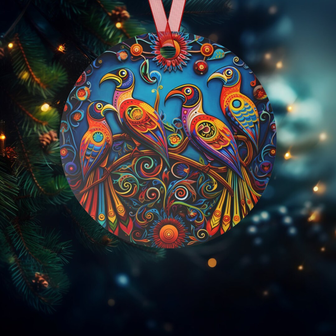 Four Turtle Doves Ornament, Four Turtle Doves, Turtle Doves Ornament ...