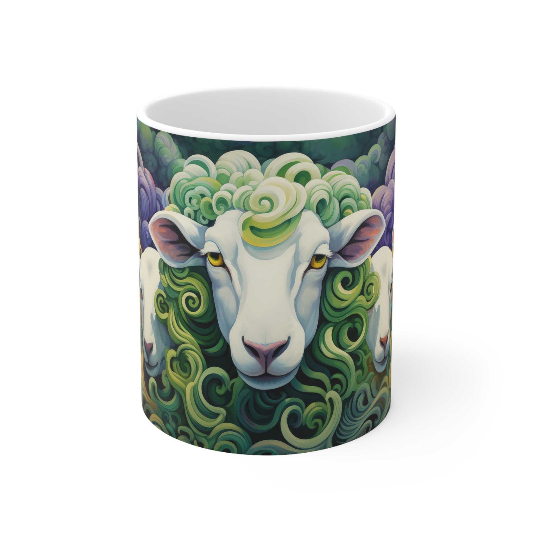 Sheep Mug, Sheep Lover Mug, Rancher Mug, Animal Lover Gift, Cute Sheep ...